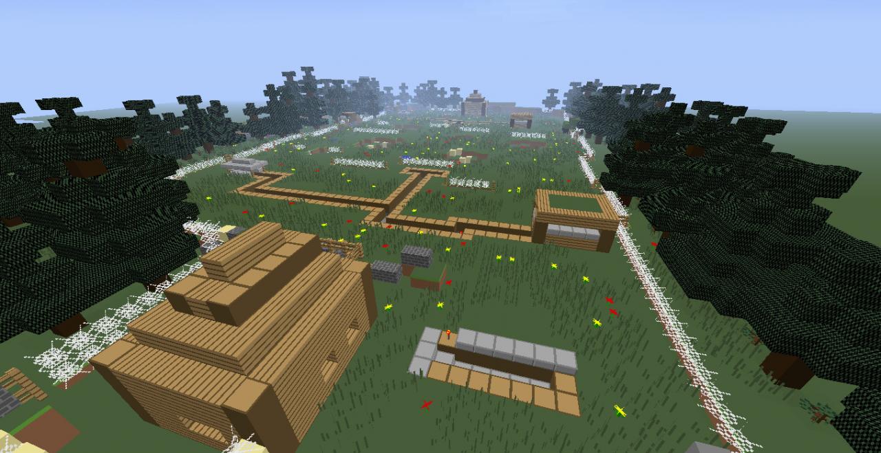 WW1 battlefield Minecraft Map